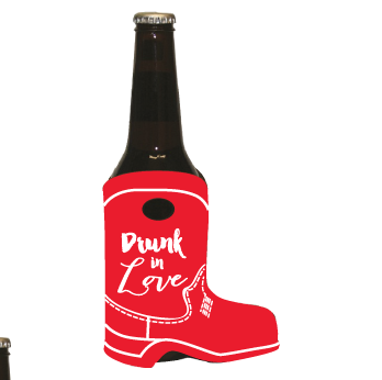 Cowboy and Firefighter Boot Koozies For Sale | Personalized Drinkware ...
