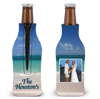 Full color bottle coolies printed with 4cp sublimation | Personalized ...